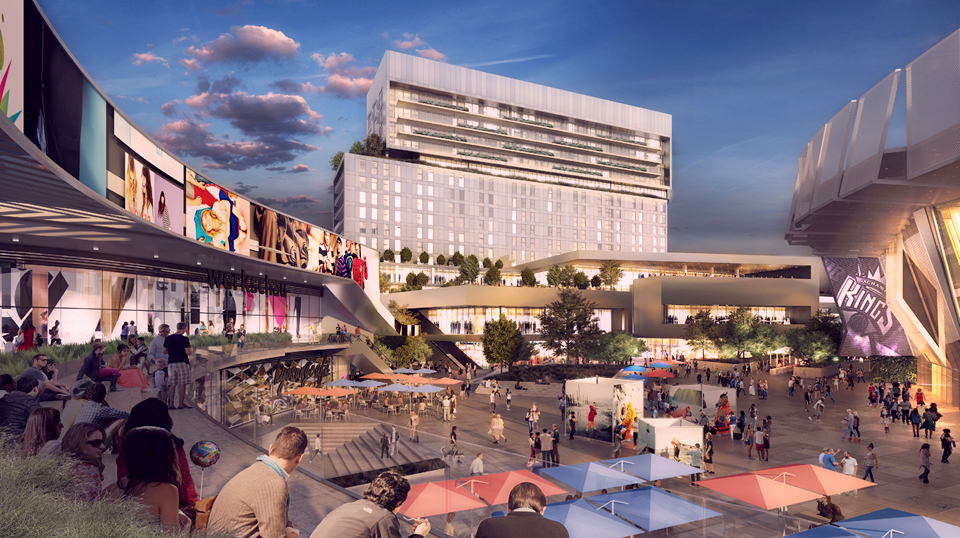 Sacramento Kings New Arena Plans Golden 1 Center Is Region's New Crown